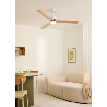 Leiser 40W Deckenventilator mit LED-Licht in verschiedenen Größen ...