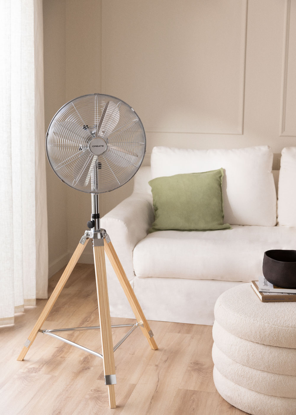 50W Standventilator - AIR TRIPOD RETRO - Create