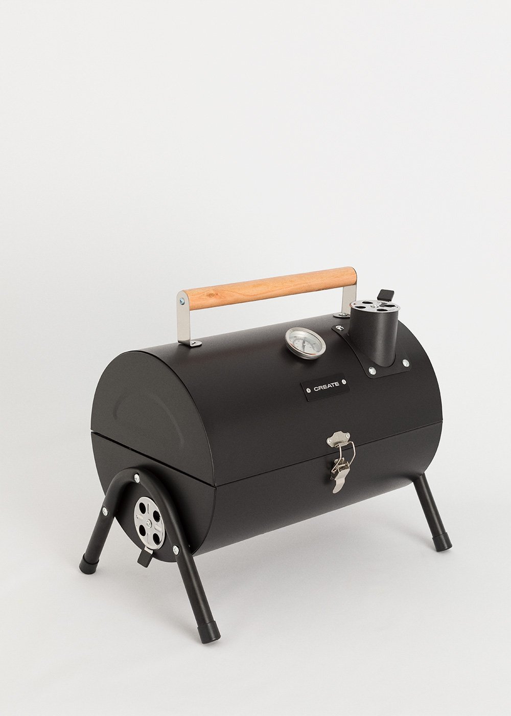 BBQ SMOKEY COMPACT - Barbacoa ahumadora de carbón compacta y portátil ...