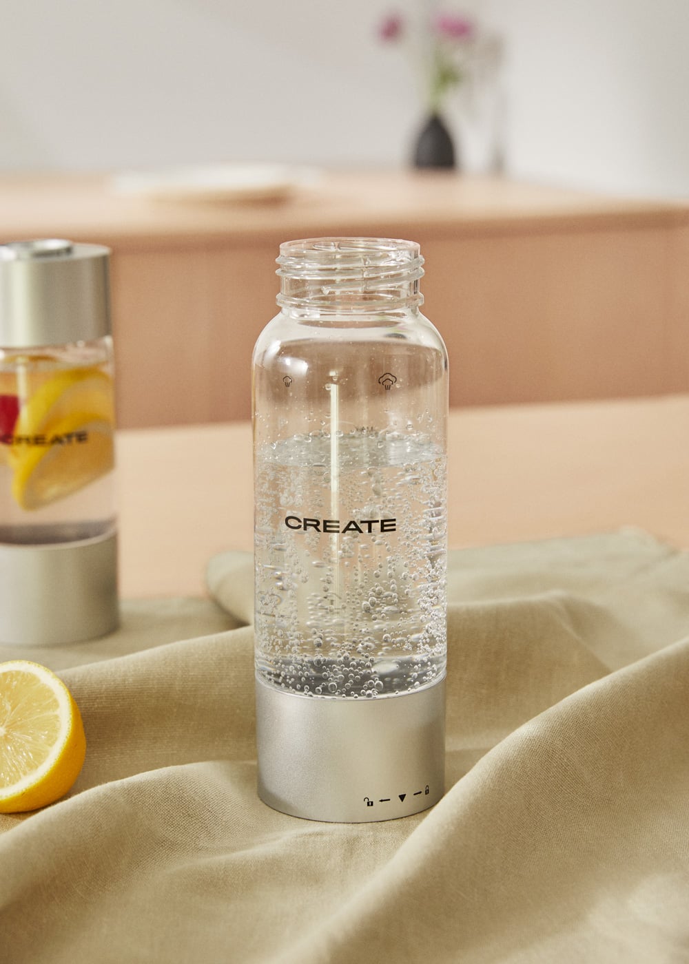 Botella doble (500ml+350ml) para SODA MAKER STUDIO - Create