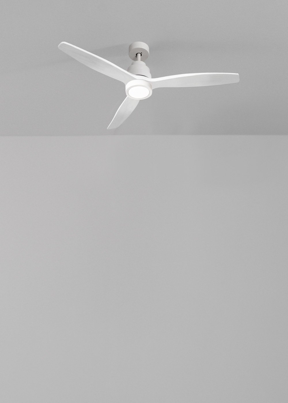 Ventilador de techo 40W silencioso 100% madera varios tamaños - WIND ...