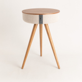 SPEAKER TABLE - Table enceinte Bluetooth et chargeur de smartphone sans ...