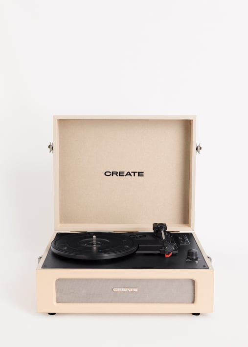 RECORD PLAYER PRO - Tourne-disque avec 2 haut-parleurs externes ...