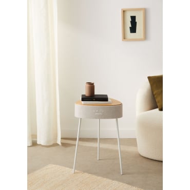 Table basse enceinte, son unidirectionnel 180 º, bluetooth et chargeur ...