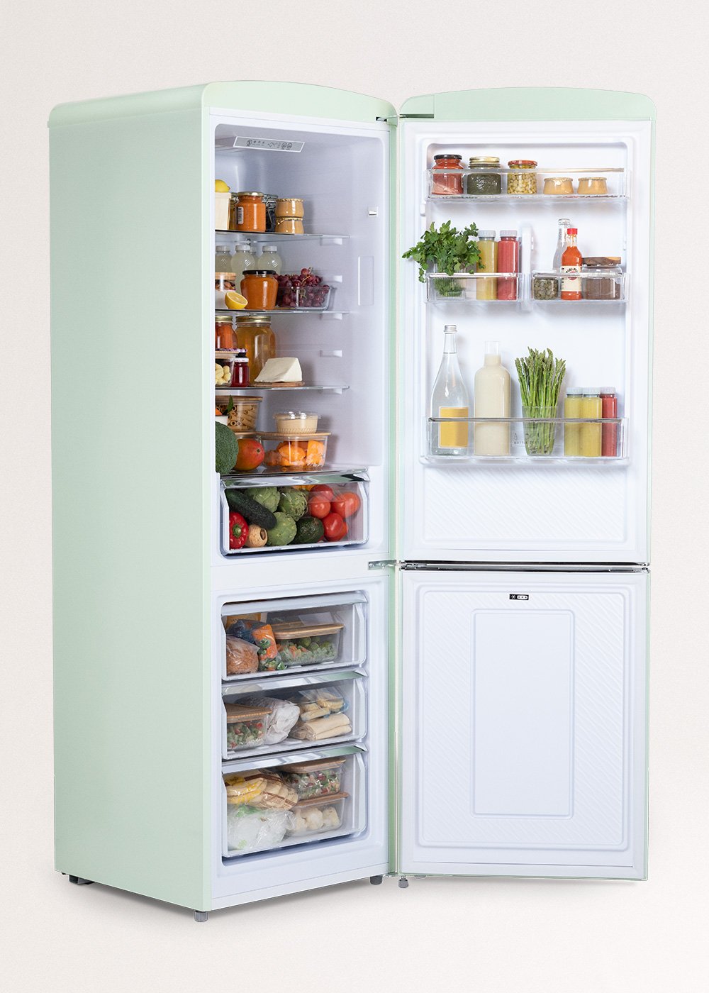 Réfrigérateur combiné de style rétro - FRIDGE STYLANCE 330L - Create