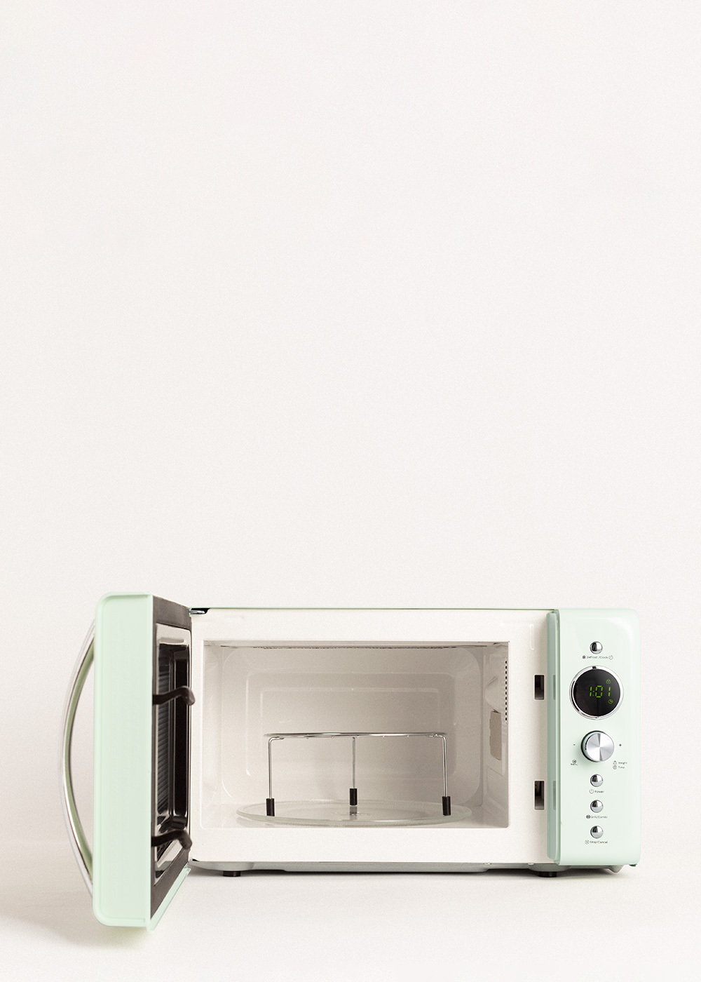 MICROWAVE RETRO - Micro-ondes gril numérique 900W - Create