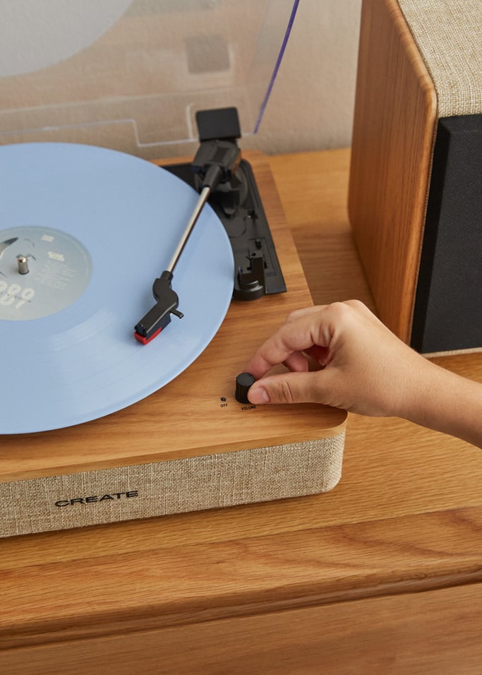RECORD PLAYER PRO - Tourne-disque avec 2 haut-parleurs externes ...
