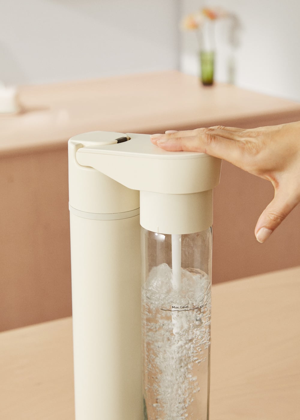 Machine à eau gazeuse 1L - SODA MAKER STUDIO - Create