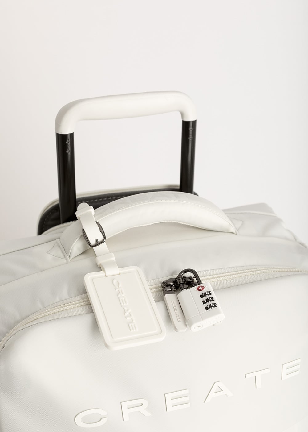 Valise souple en polyester avec serrure TSA et roues ...