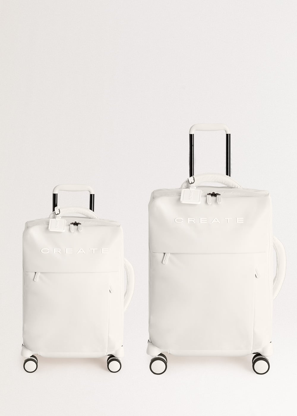 Valise souple en polyester avec serrure TSA et roues ...