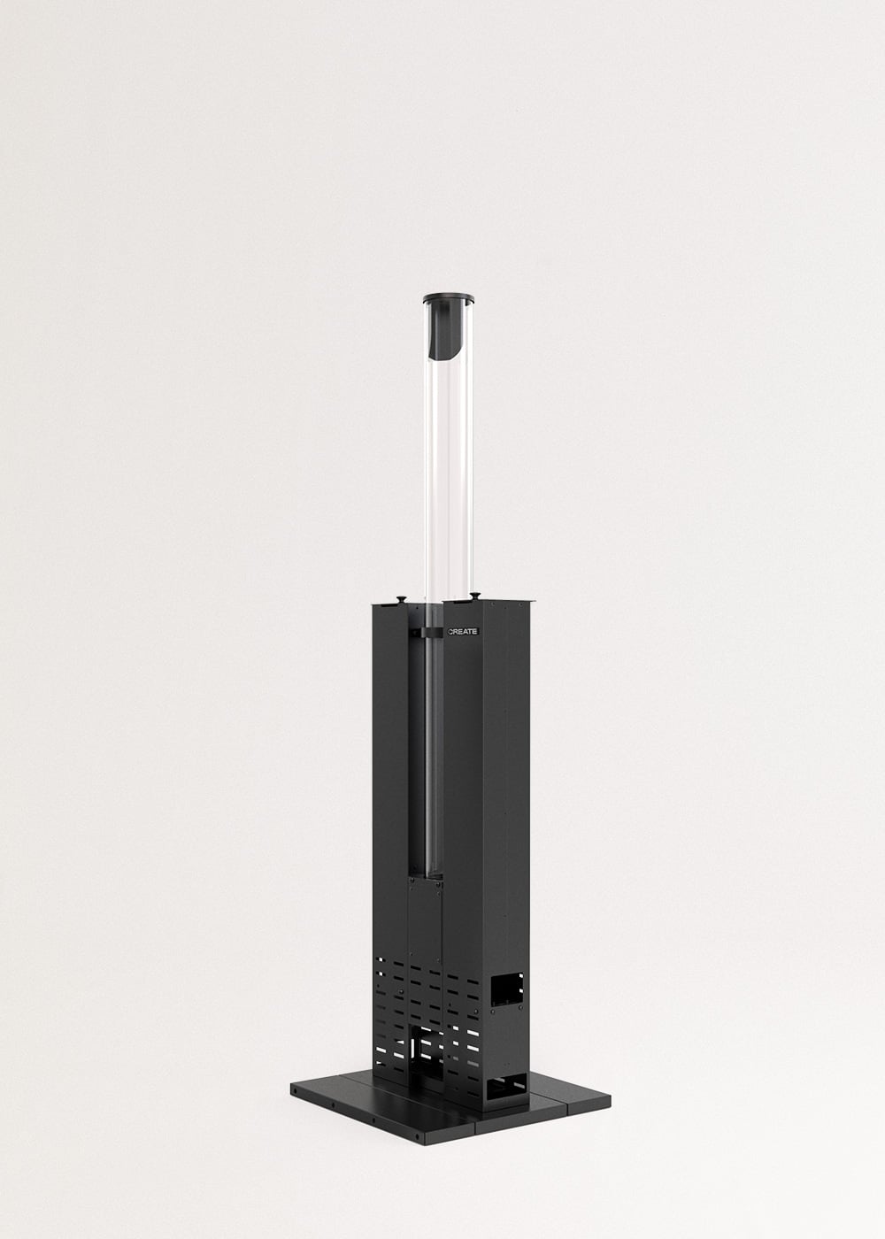 Poêle à pellets extérieur 8,2 kW sans fumée - FIRE TUBE HEATER - Create