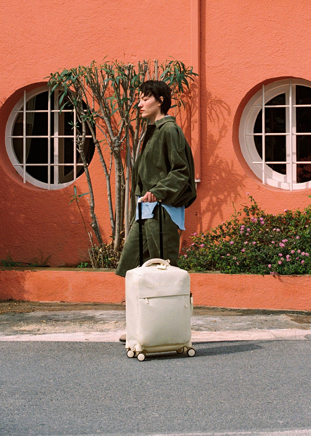 Valise souple en polyester avec serrure TSA et roues ...