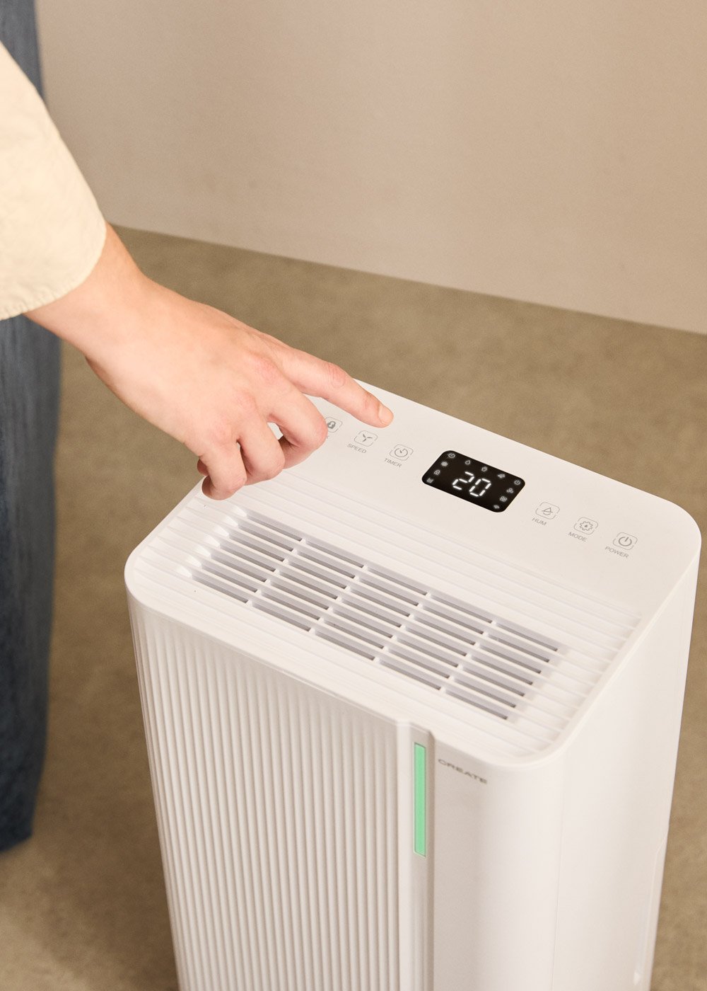 Déshumidificateur Wi-Fi de différentes tailles - AIR DRY CONNECT - Create