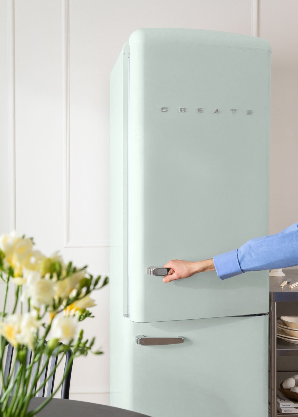 FRIDGE STYLANCE 330L - Frigorifero combinato in stile retrò - Create