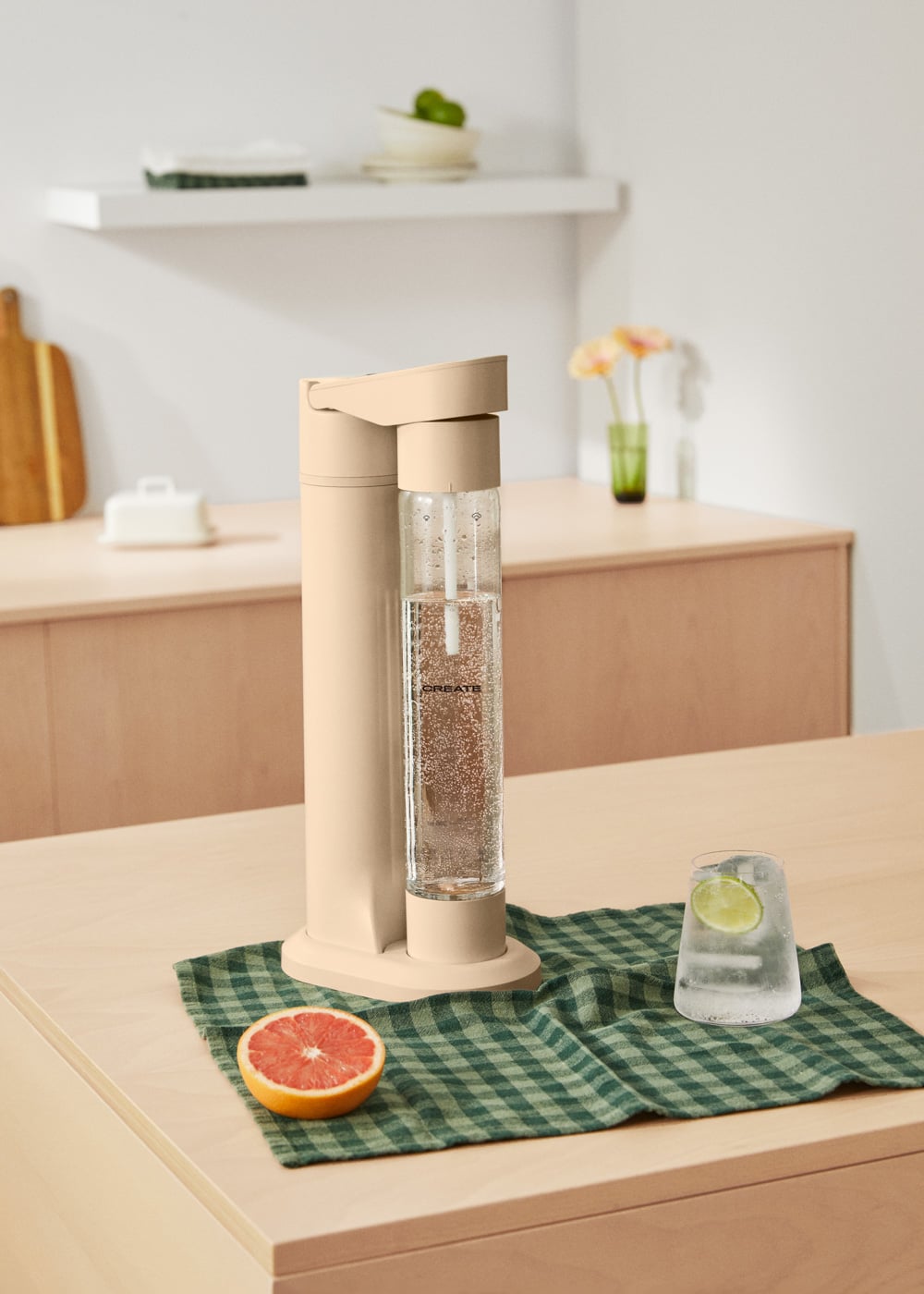 Machine voor bruiswater 1L - SODA MAKER STUDIO - Create