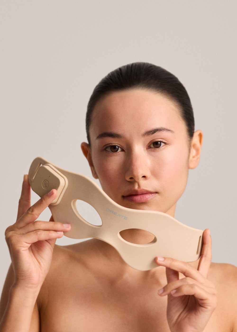 Maska LED 4 w 1 do pielęgnacji okolic oczu - SKINCARE LED EYE MASK - Create