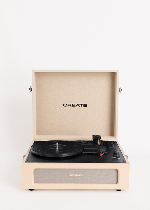 Gira discos vintage | Leitor de vinil - Create