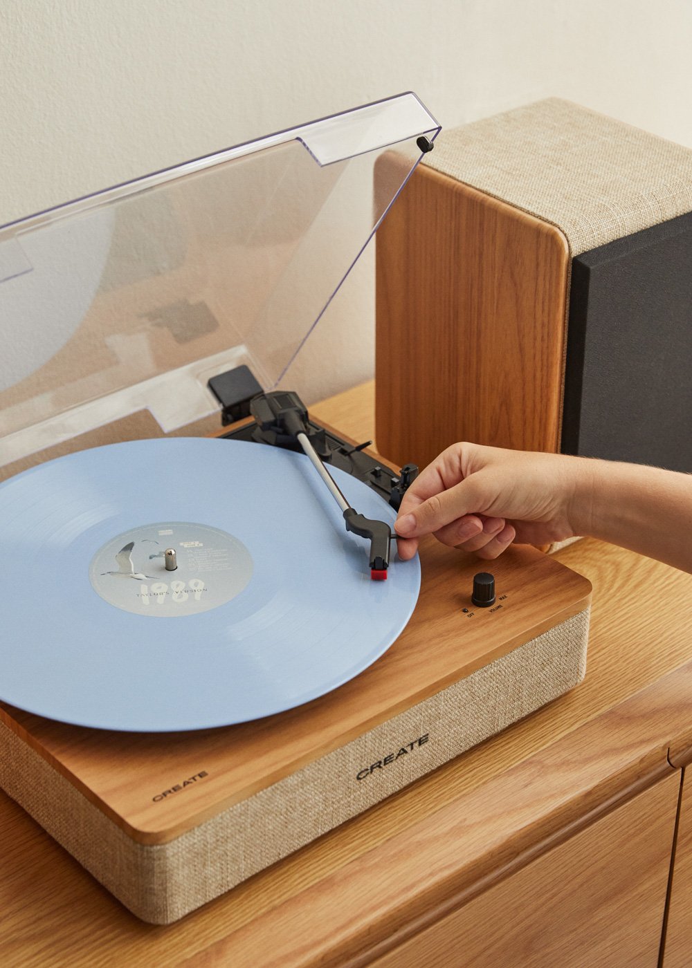 RECORD PLAYER PRO - Toca-discos com 2 alto-falantes externos, Bluetooth ...