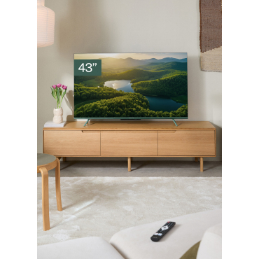 QLED 4K Smart TV with anti-reflective screen and color frame - TV COLOR ...