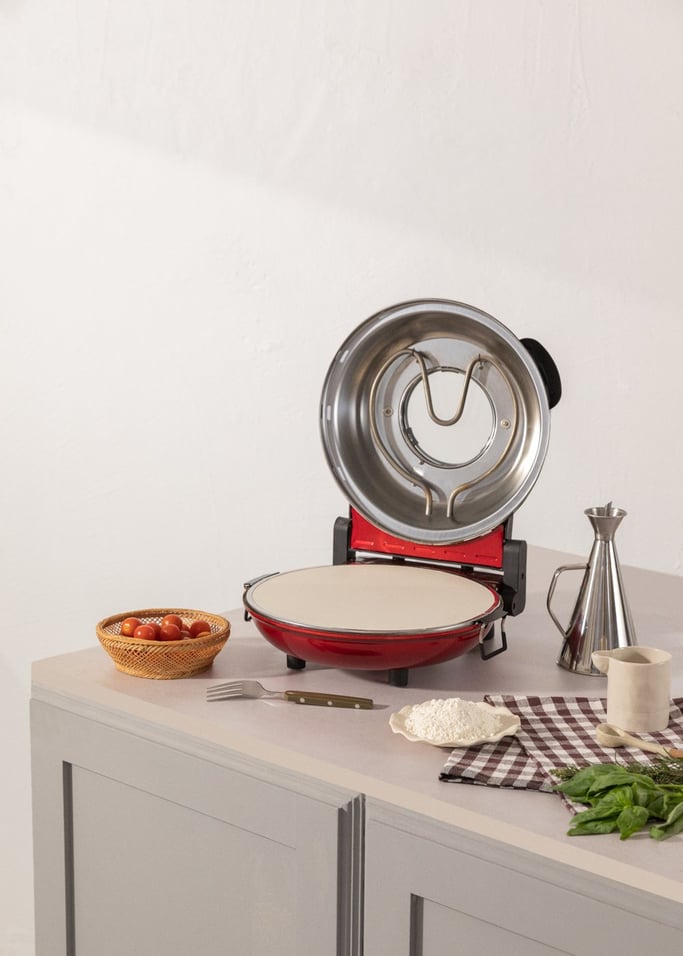 PIZZA MAKER - Electric Stone Pizza Oven - Create