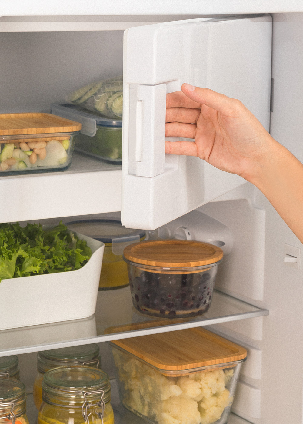 Retro-style refrigerator - FRIDGE RETRO 281L - Create