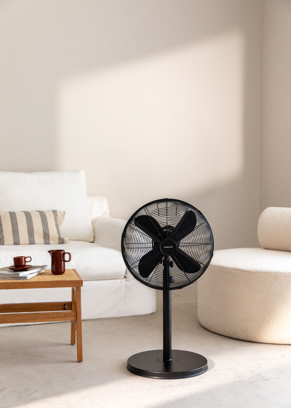 AIR STAND EASY 50W oscillating stand fan Create