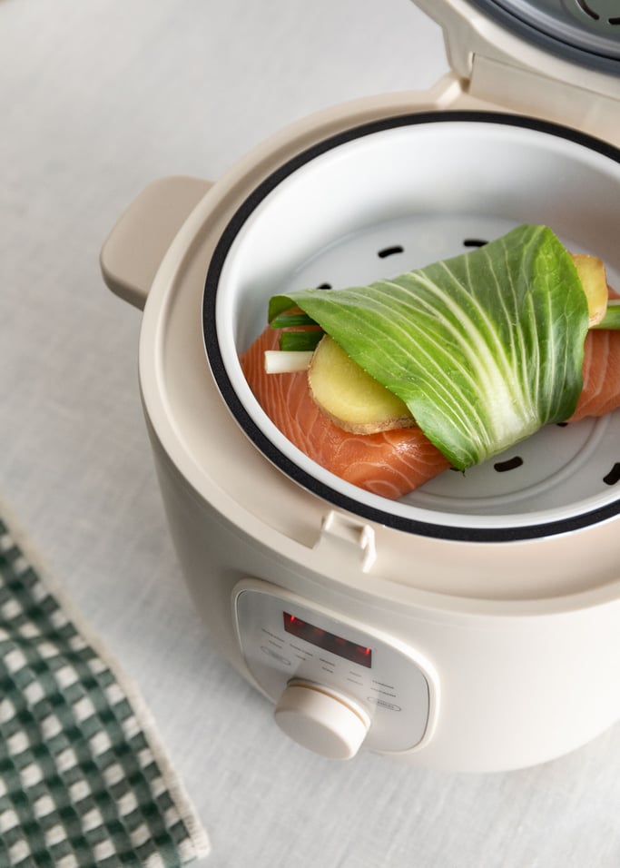Multifunctional electric rice cooker with steamer basket - RICE COOKER ...