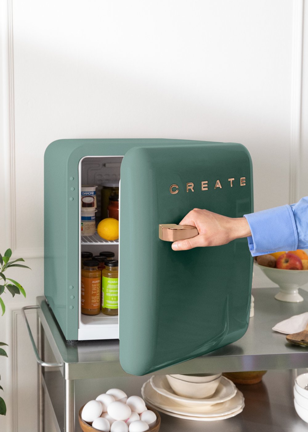 Retro-style refrigerator - FRIDGE RETRO 48L - Create