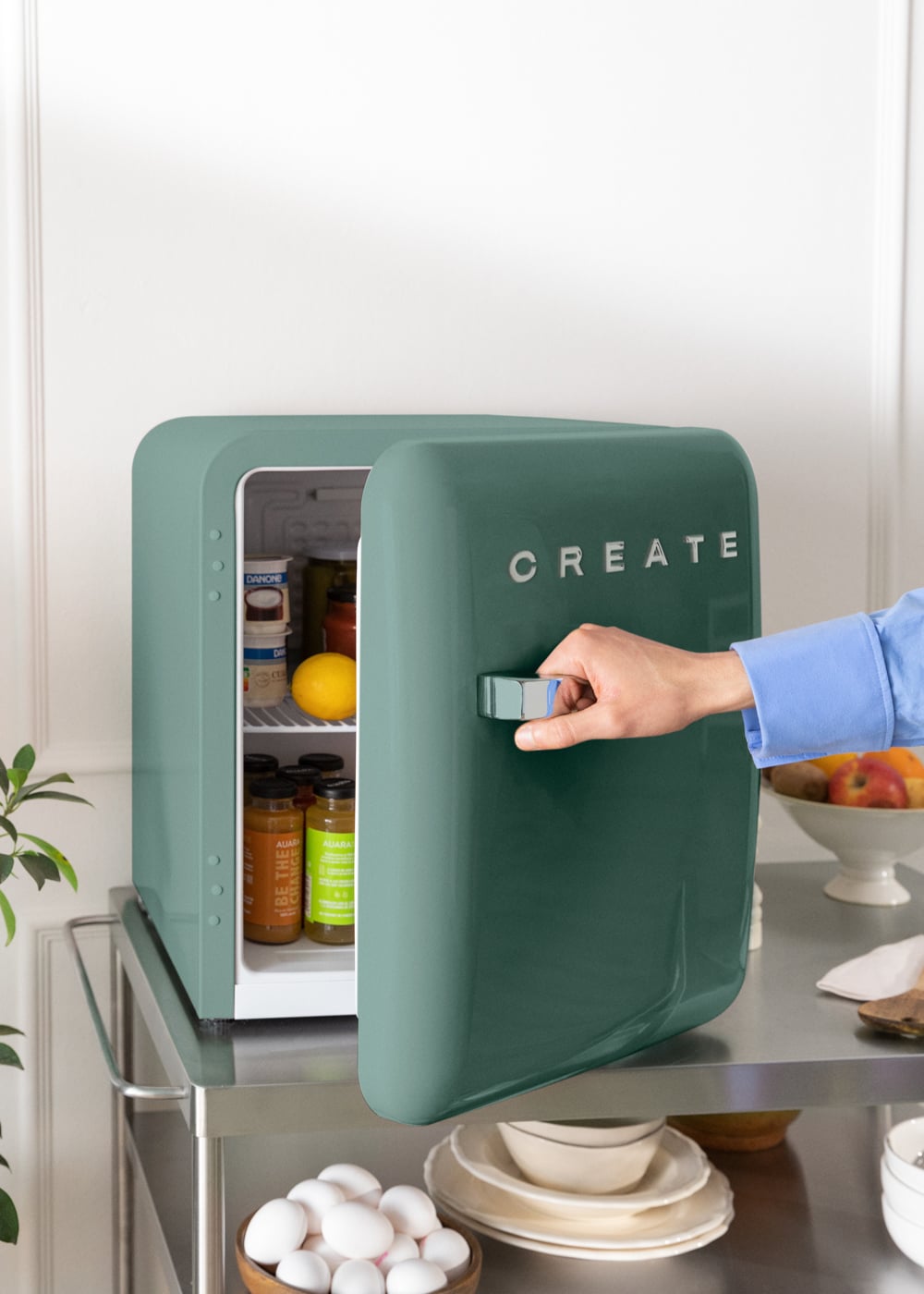 Retro-style refrigerator - FRIDGE RETRO 48L - Create