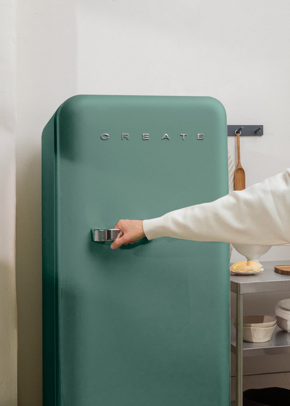 FRIDGE RETRO 281L - Retro-style refrigerator - Create