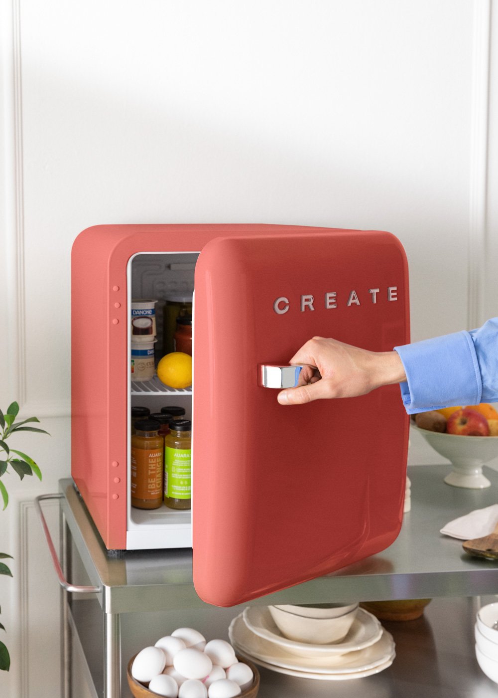 Retro-style refrigerator - FRIDGE RETRO 48L - Create