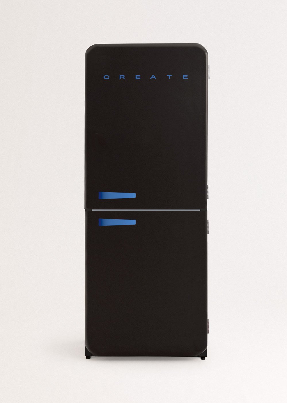 Retro Style Combi Refrigerator 401L - FRIDGE RETRO COMBI - Create