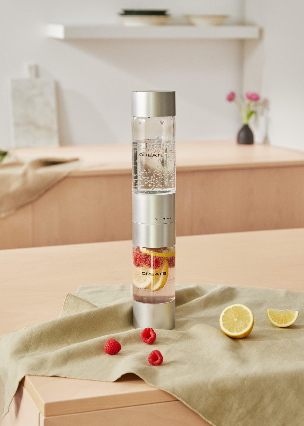 Sparkling water machine 1L - SODA MAKER STUDIO - Create