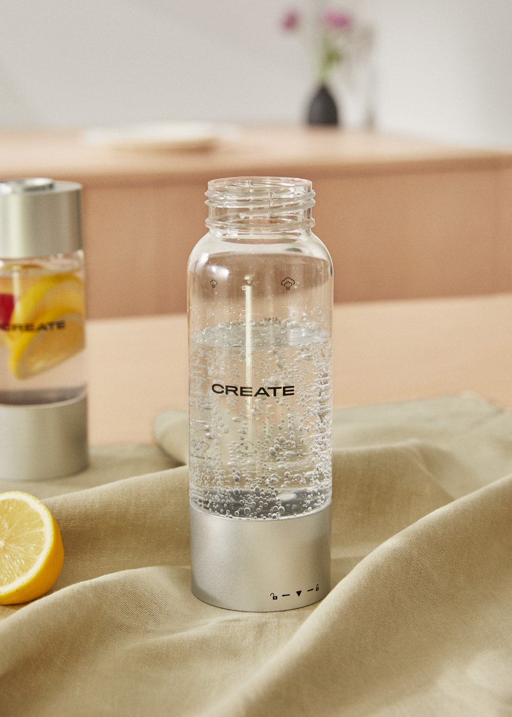 Double bottle (500ml+350ml) for SODA MAKER STUDIO - Create