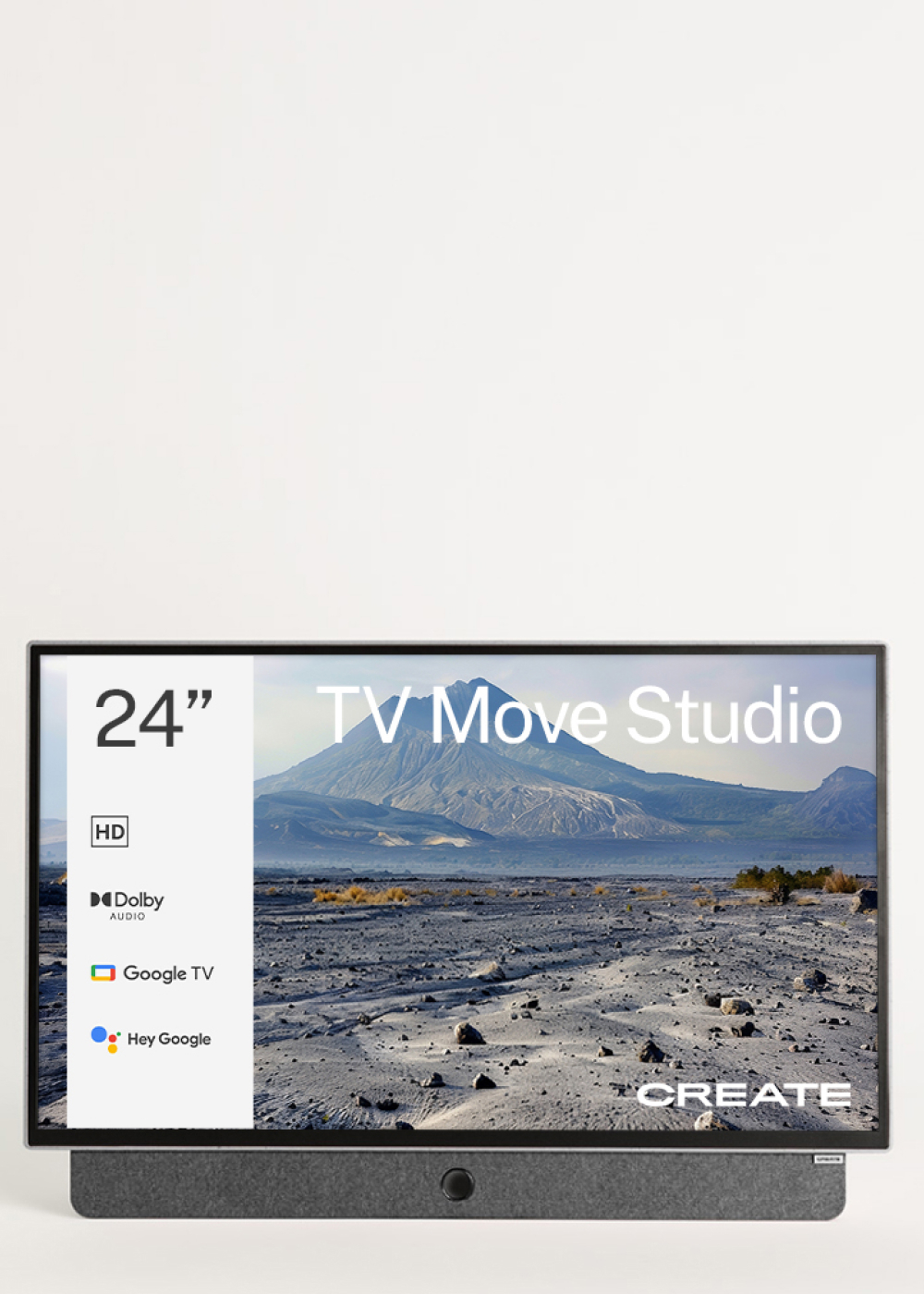 Portable 24" Smart TV with battery and anti-reflective screen - TV MOVE ...