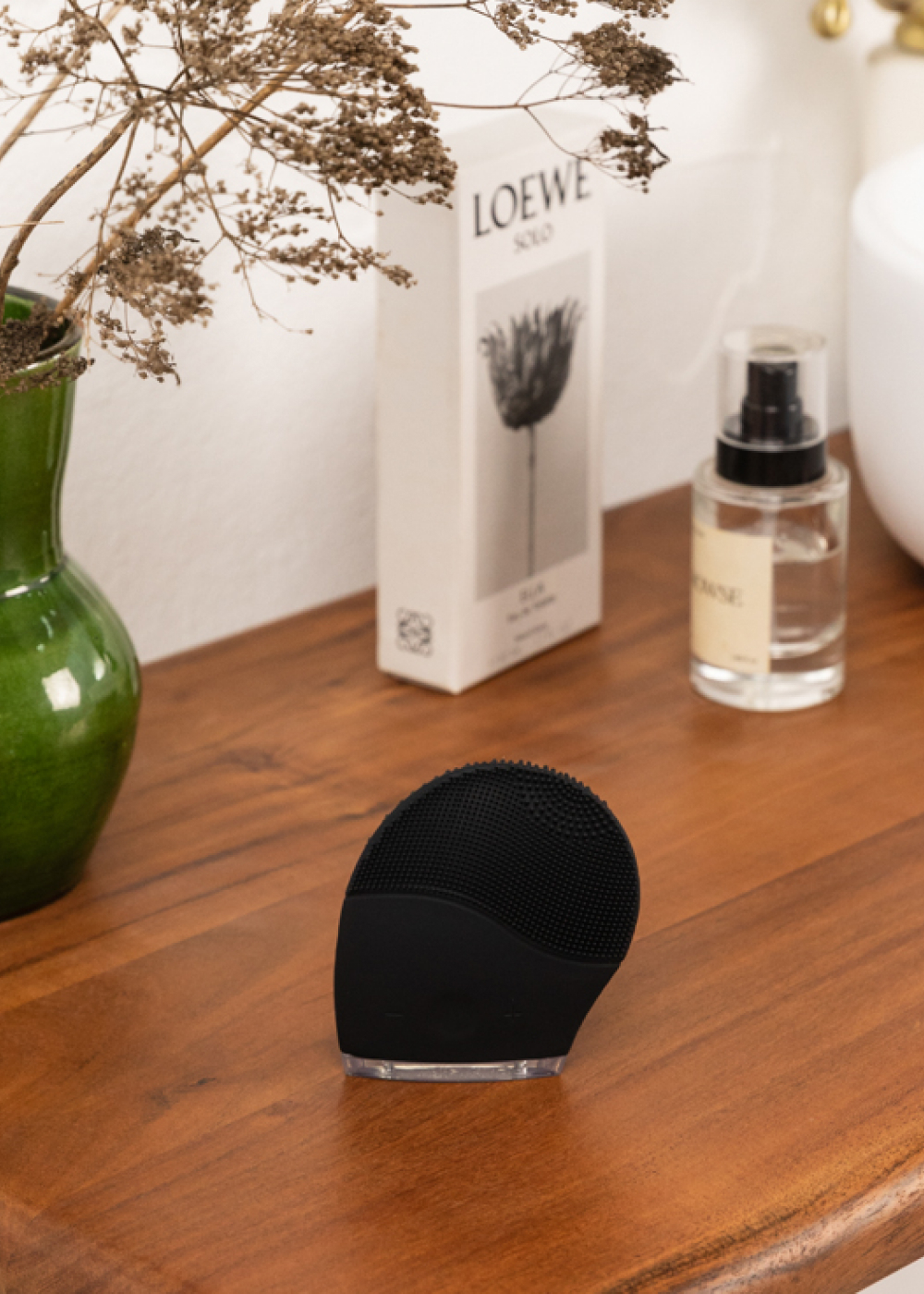 Silicone facial brush and sonic massager - FACE WAVE - Create