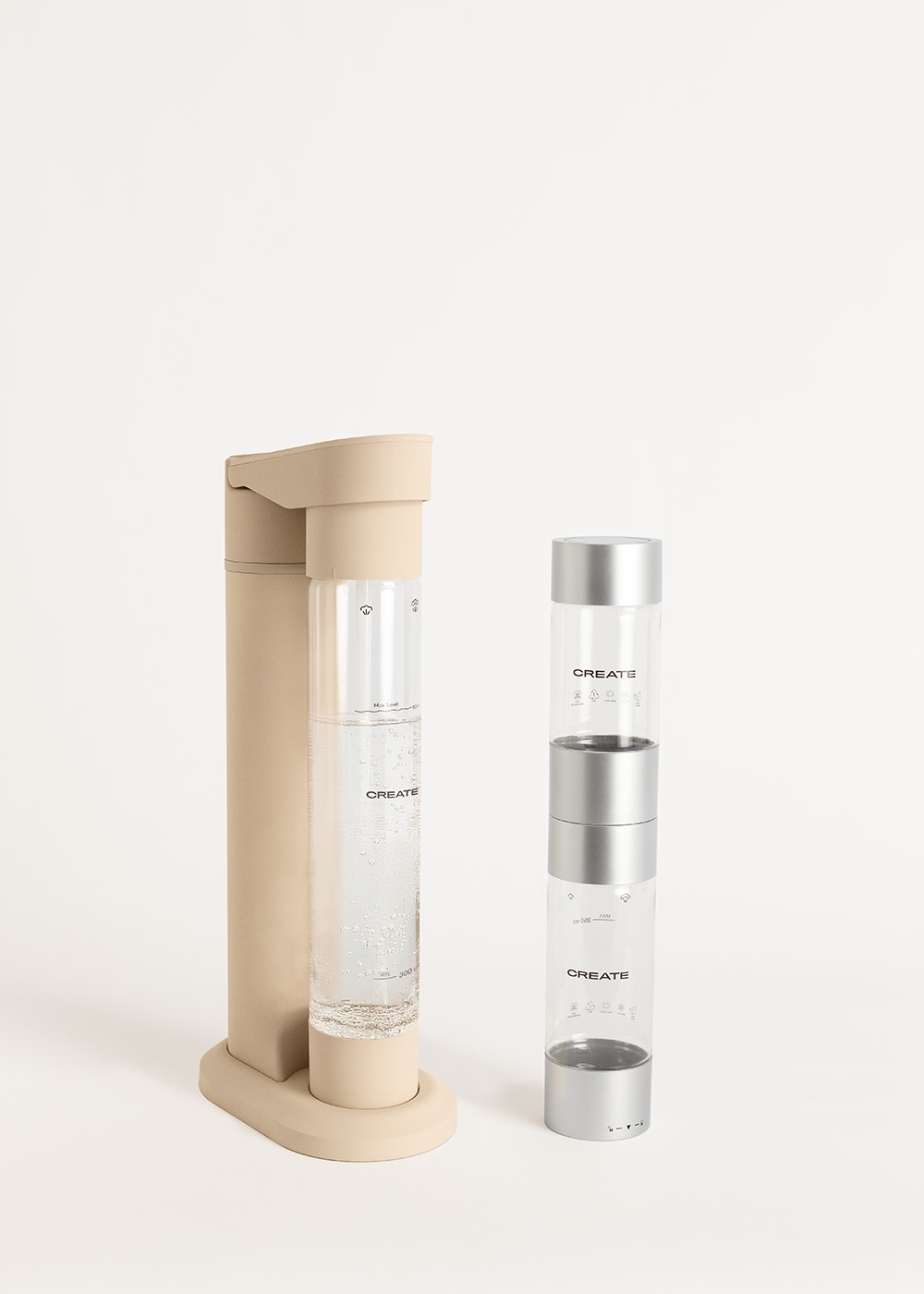 Sparkling water machine 1L - SODA MAKER STUDIO - Create