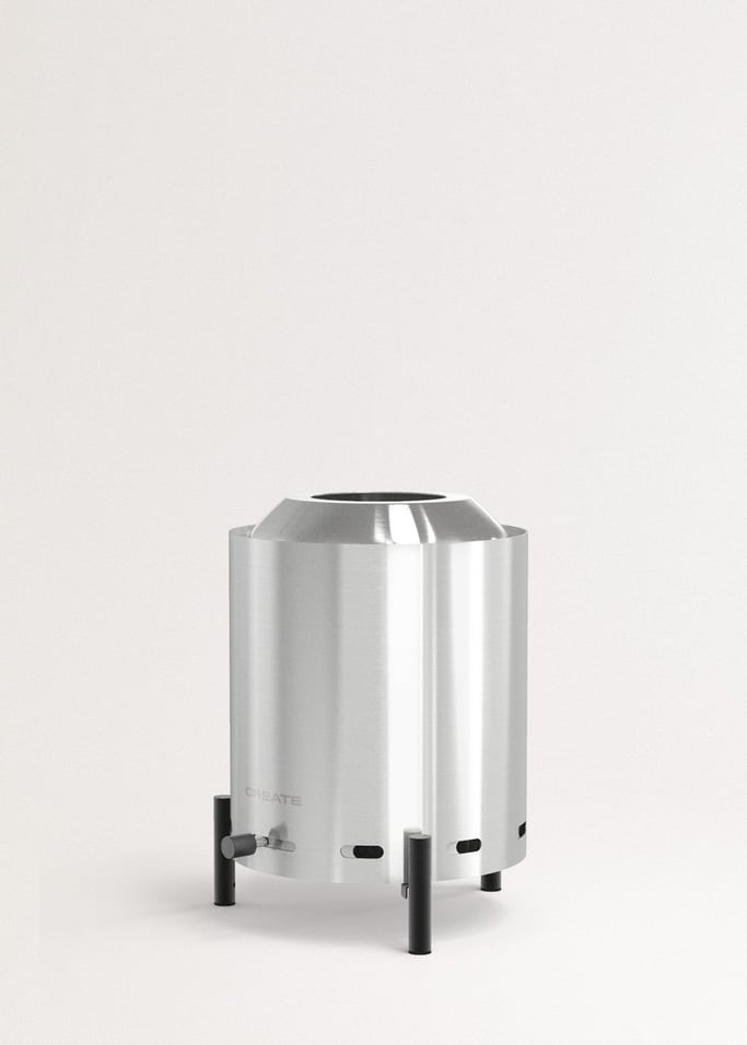 FIRE PIT COMPACT - 1.5kW tabletop outdoor pellet fire pit - smokeless ...