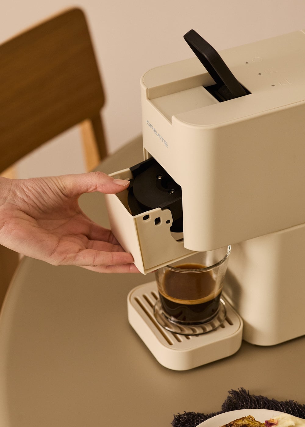 Multi-capsule espresso machine and ground coffee - THERA STUDIO - Create