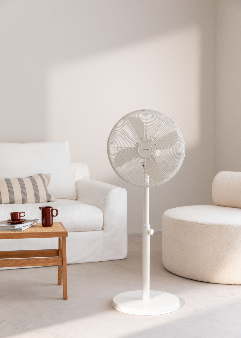 50W oscillating stand fan - AIR STAND EASY - Create