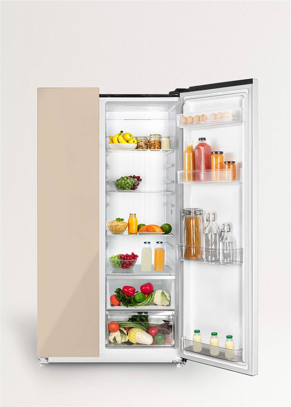 550L side-by-side refrigerator No Frost - FRIDGE STUDIO SIDE BY SIDE ...