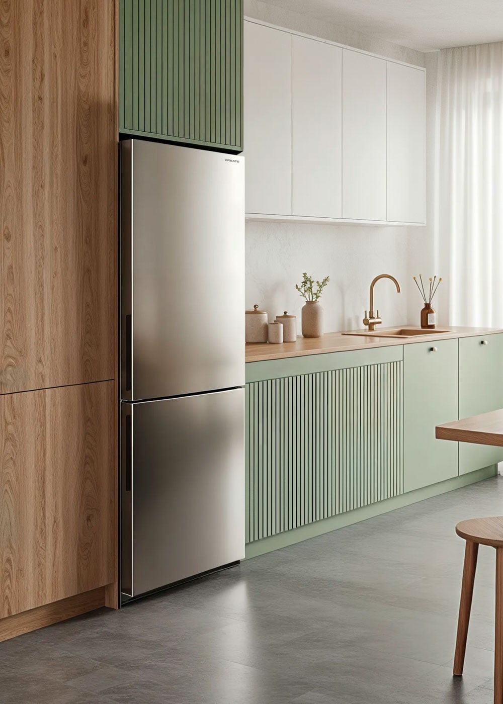 231L combi fridge - FRIDGE STUDIO COMBI 231 - Create