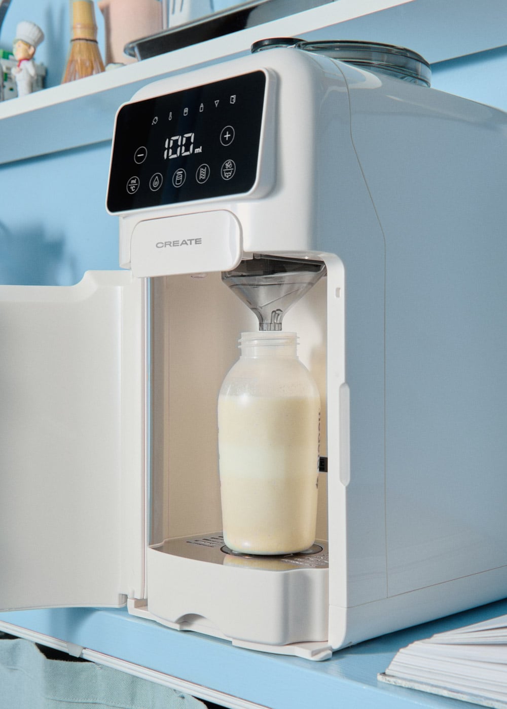 Automatic Baby Bottle Maker with Formula Dispenser - BABY THERA MATIC ...