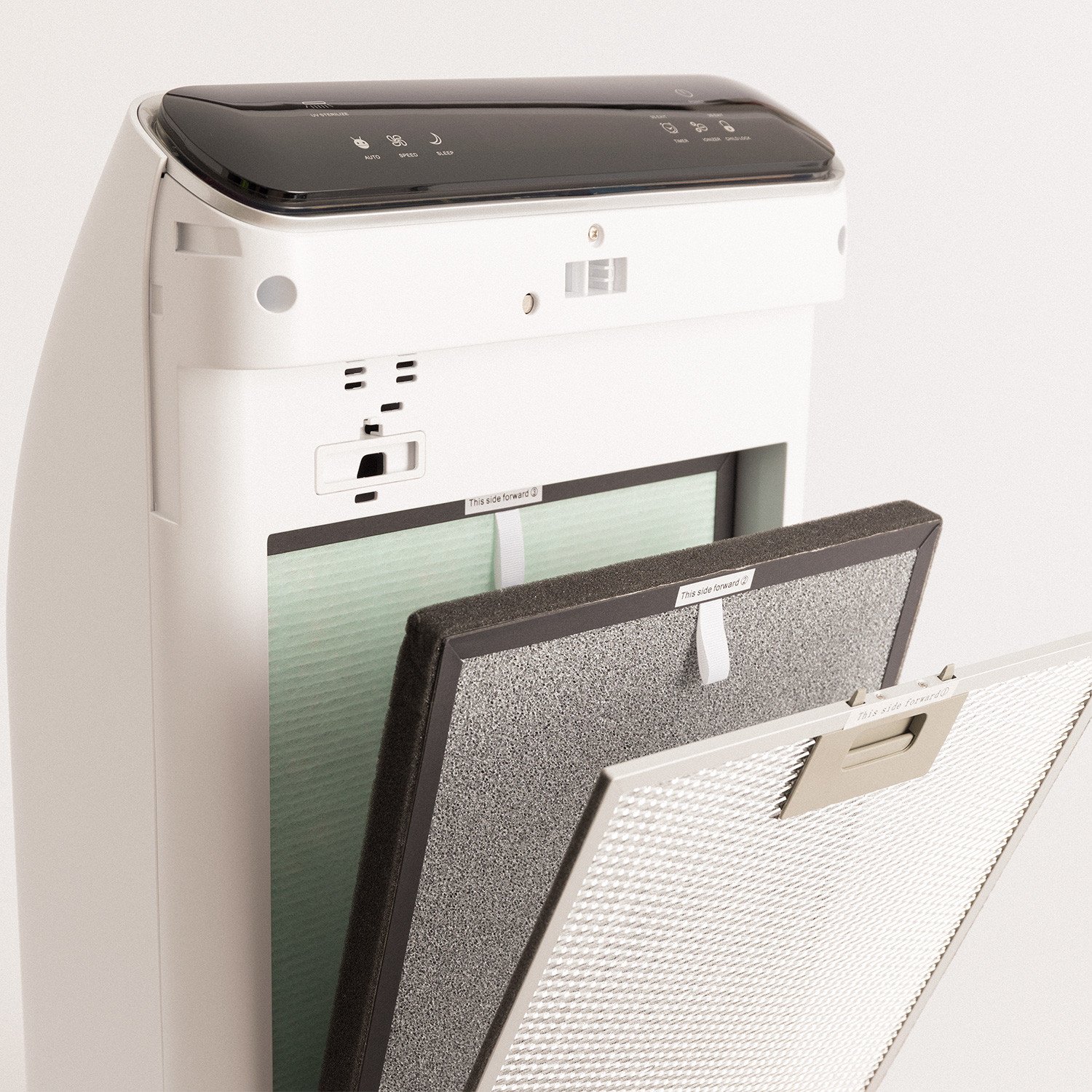 Activated carbon filter + cold catalyst for AIR PURE PRO air purifier ...